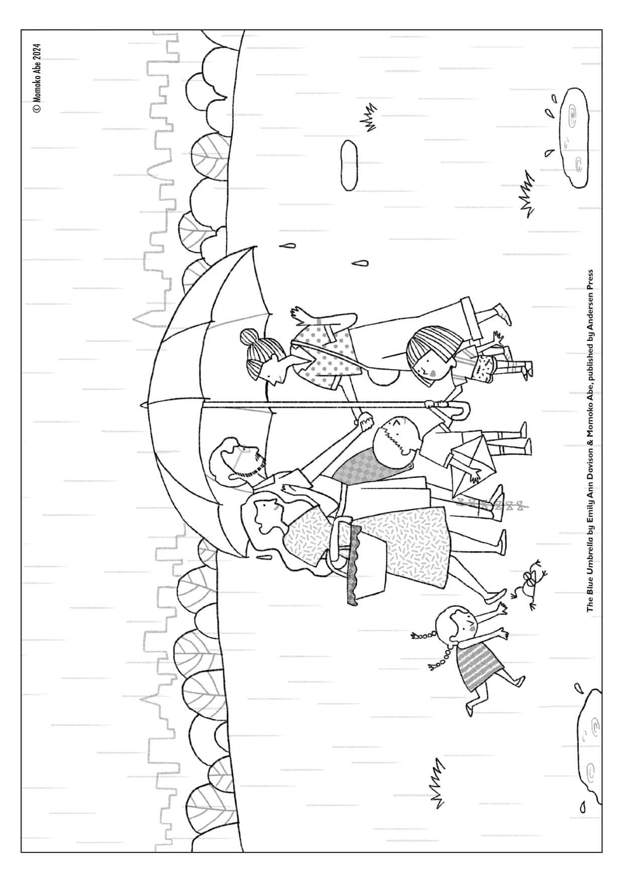 The Blue Umbrella - Andersen Press